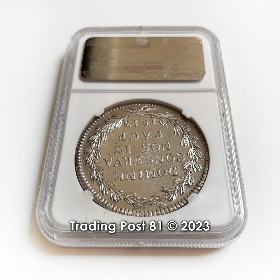 SWITZERLAND 1813 - 40 Batz Silver Coin - TOP POP - *ONLY *3* COINS IN ...