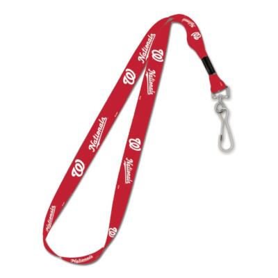 Washington Nationals 3/4 Inch Lanyard [NEW] MLB Key Chain Ring ID Badge ...