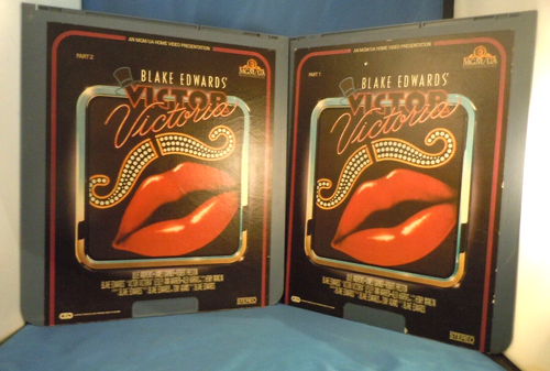 RCA CED VIDEODISC! - VICTOR/VICTORIA with Julie Andrews | eBay