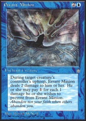 MTG: Errant Minion [Moderately Played] Ice Age Magic the Gathering CCG ...