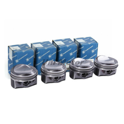 06K107099BC 4x OEM KS Piston & Ring sets Φ23mm For VW Jetta Golf Passat ...