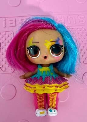 EUC LOL SURPRISE HAIR GOALS PAINT SPLATTERS DOLL | eBay