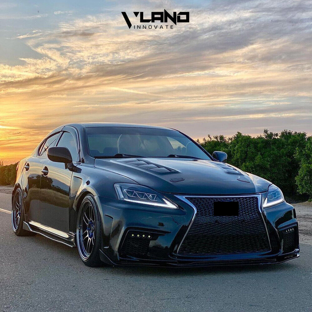VLAND LED Headlights + Tail Lights For Lexus IS250 350 ISF 2006-2013 2 ...