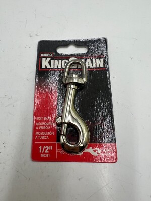 (QTY 6) Mibro Kingchain Swivel Bolt Snap for Rope & Cable&Chain 1/2in ...
