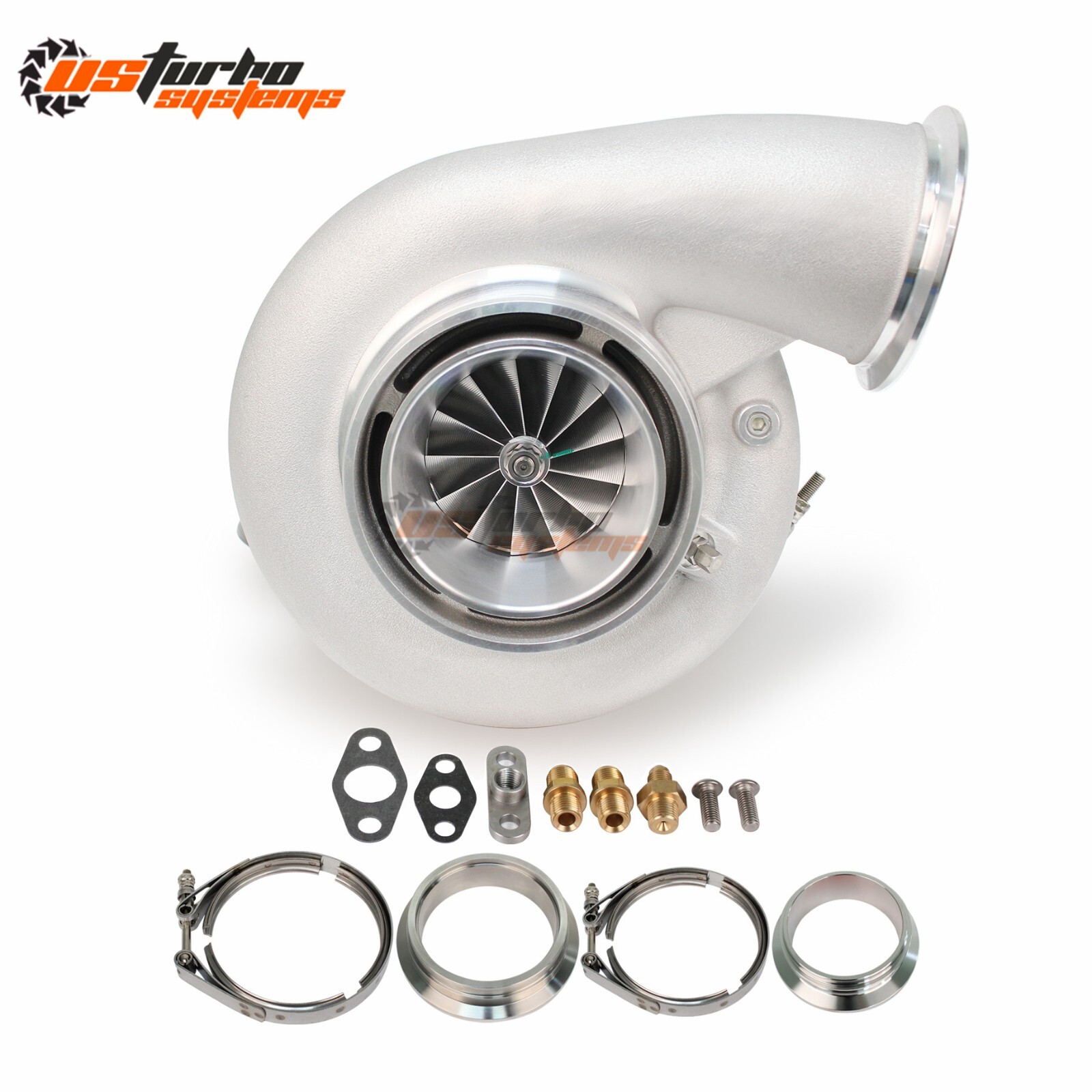 G45-1125 dual ball bearing turbo 67/102 with 0.85A/R dual vband turbine ...