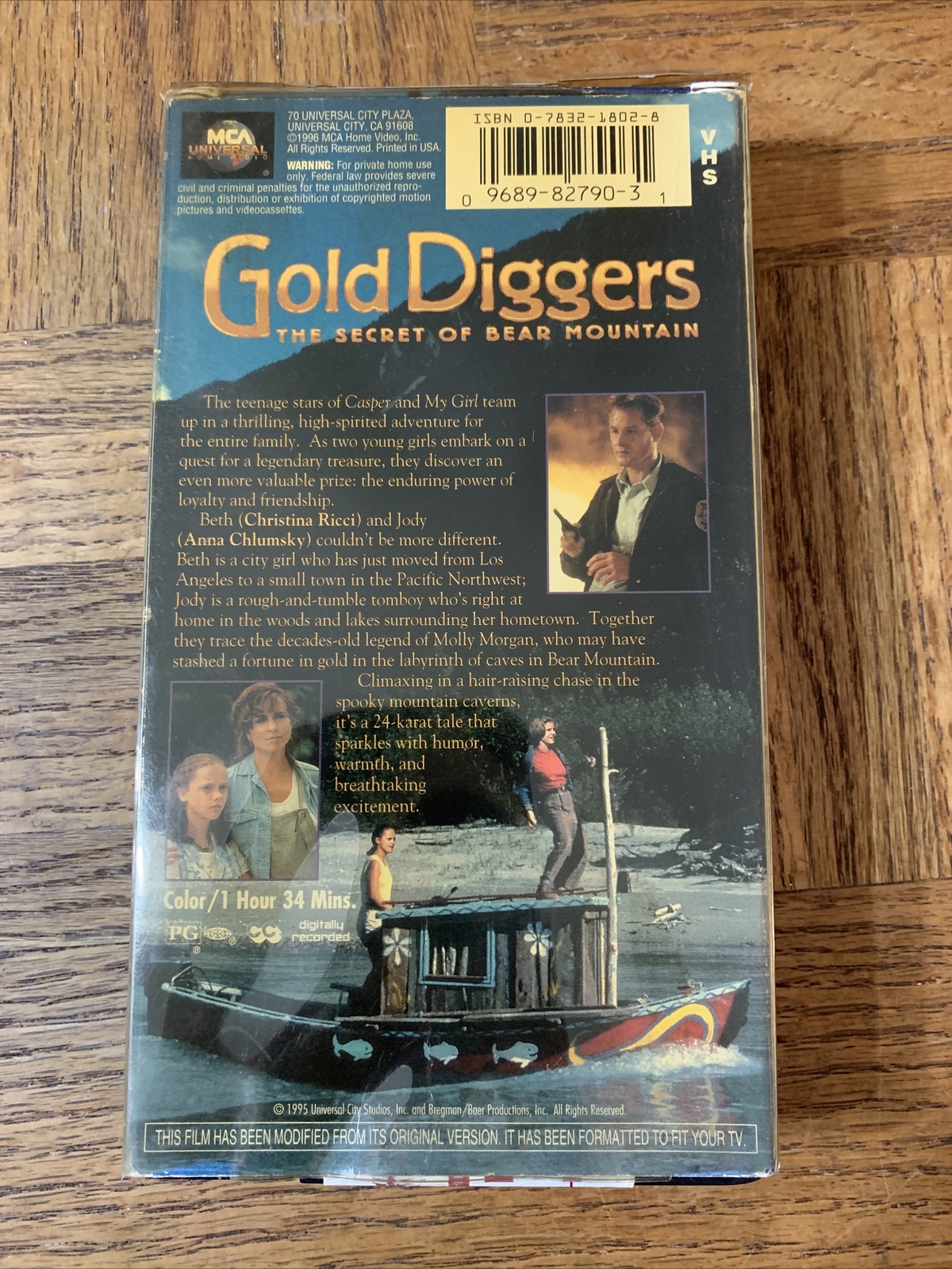 Gold Diggers The Secret Of Bear Mountain VHS | eBay