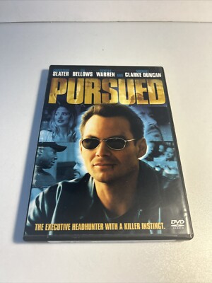 PURSUED DVD CHRISTIAN SLATER Gil Bellows Michael Clarke Duncan 2004 | eBay