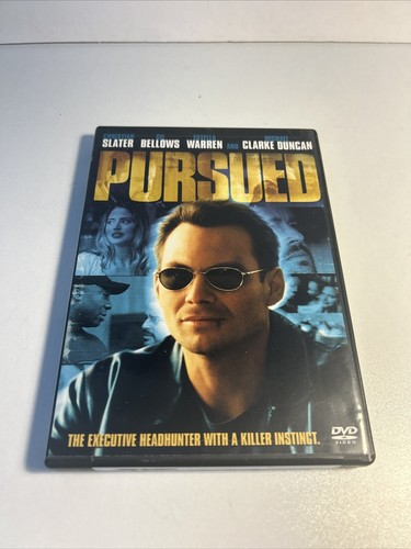 PURSUED DVD CHRISTIAN SLATER Gil Bellows Michael Clarke Duncan 2004 | eBay