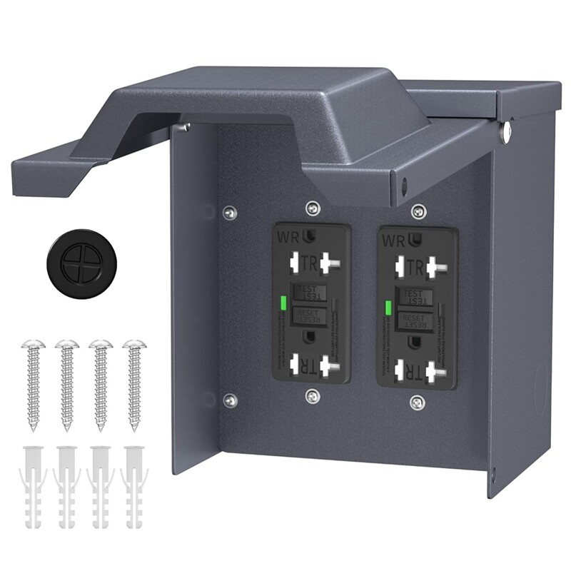 Outdoor Outlet Enclosure Altelix Weatherproof Vented WiFi Enclosure