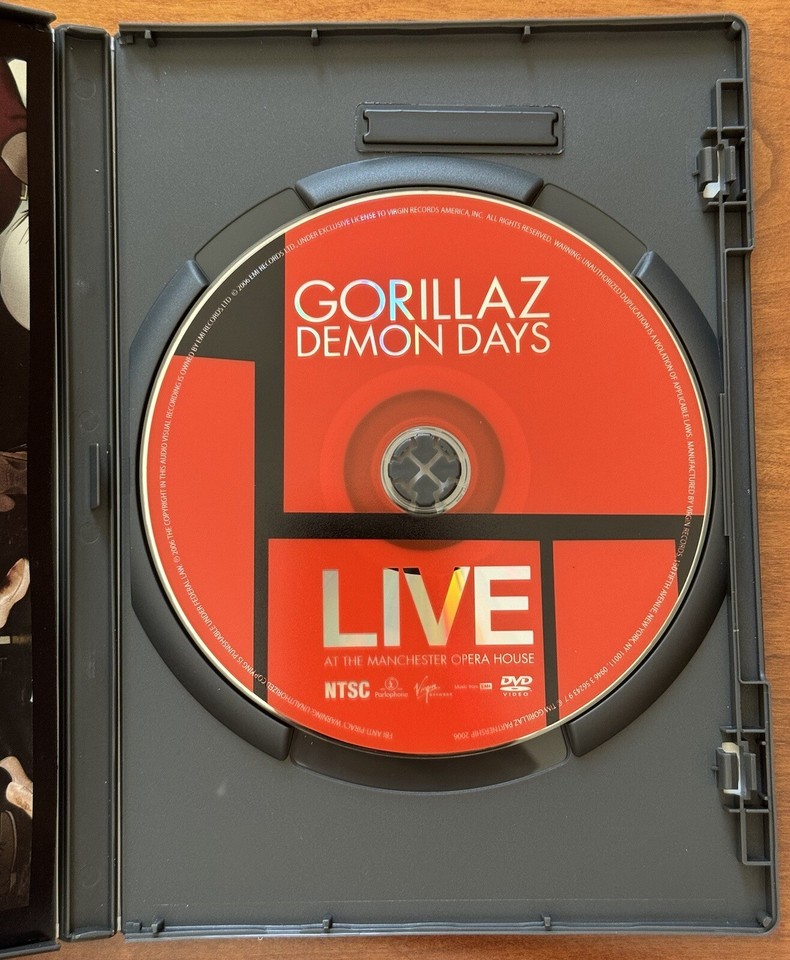 Gorillaz - Demon Days Live (DVD, 2006) 94635624397 | eBay