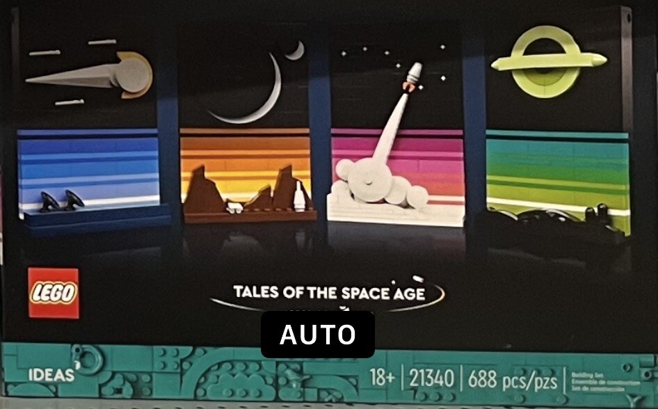 LEGO Ideas: Tales of the Space Age (21340) 3D Postcards Brand NEW ...