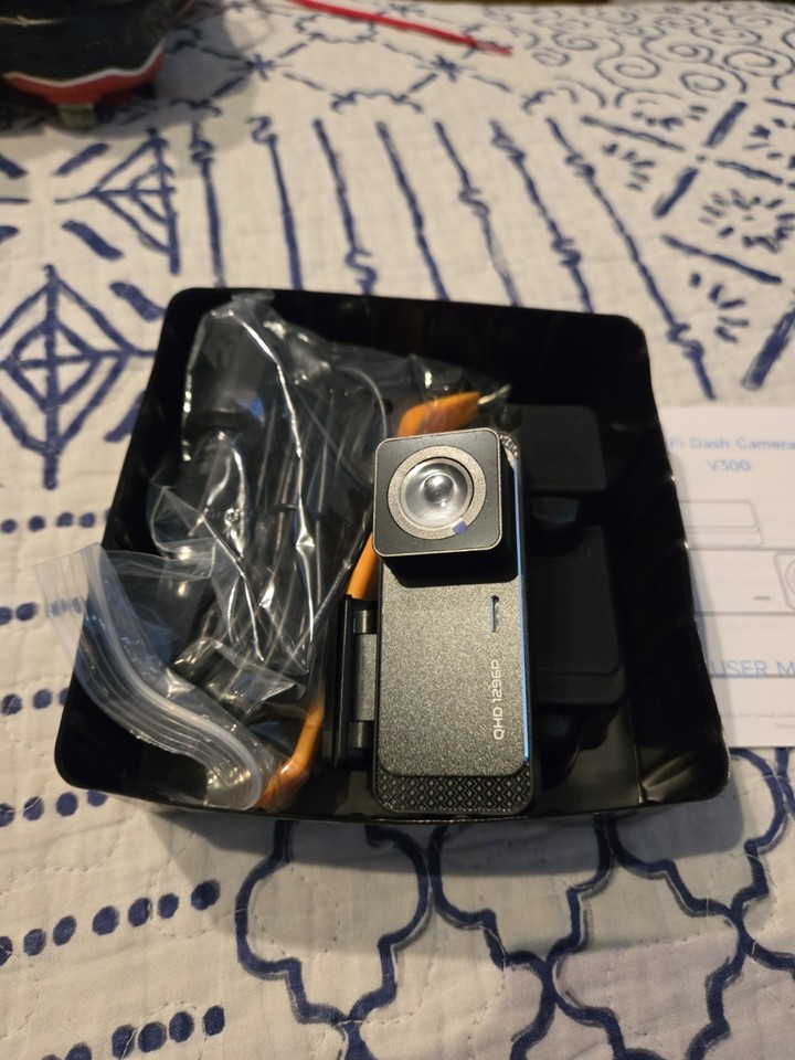 Dash Cam 1296P Front V300 WiFi Cars with App Night Vision 24H Parking ...