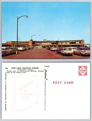 Weir Cook Municipal Airport Parking Area Postcard | eBay