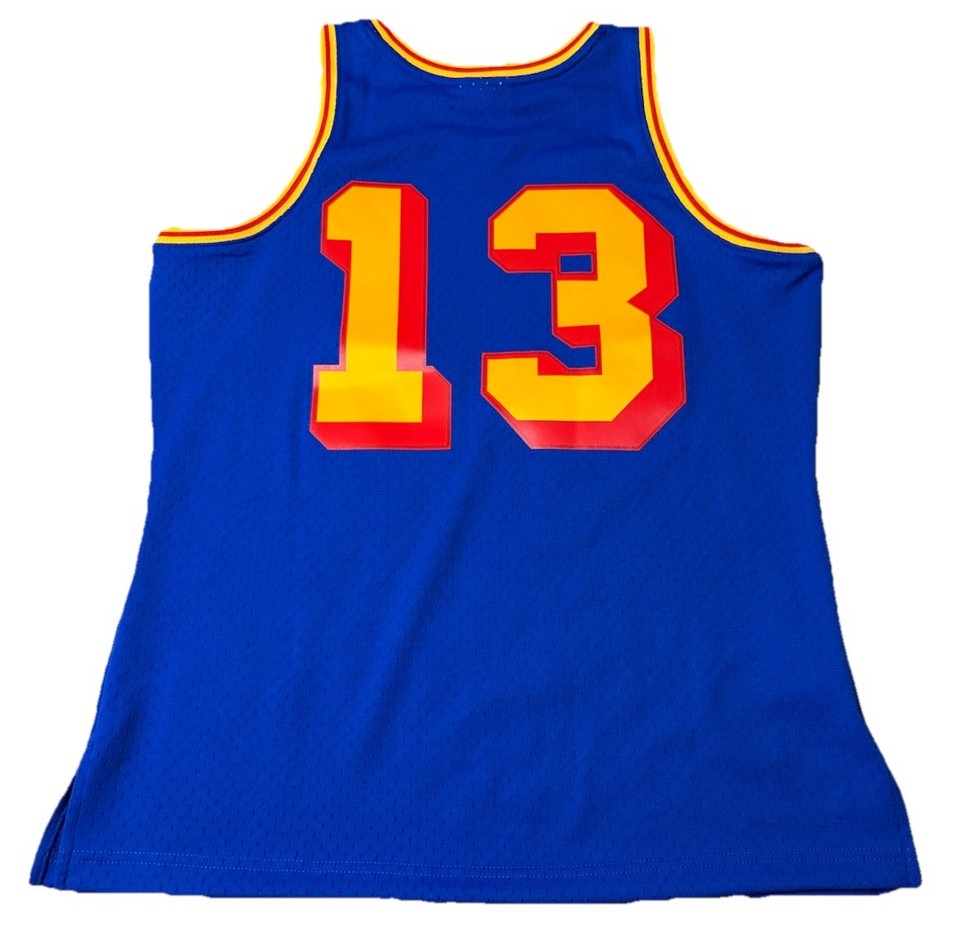 MITCHELL & NESS GOLDEN STATE WARRIORS M WILT CHAMBERLAIN SWINGMAN ...