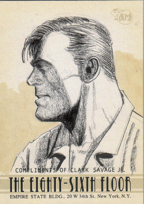 Doc Savage Bantam Street and Smith Marvel Pulp Hero Acheron Mint Sketch ...