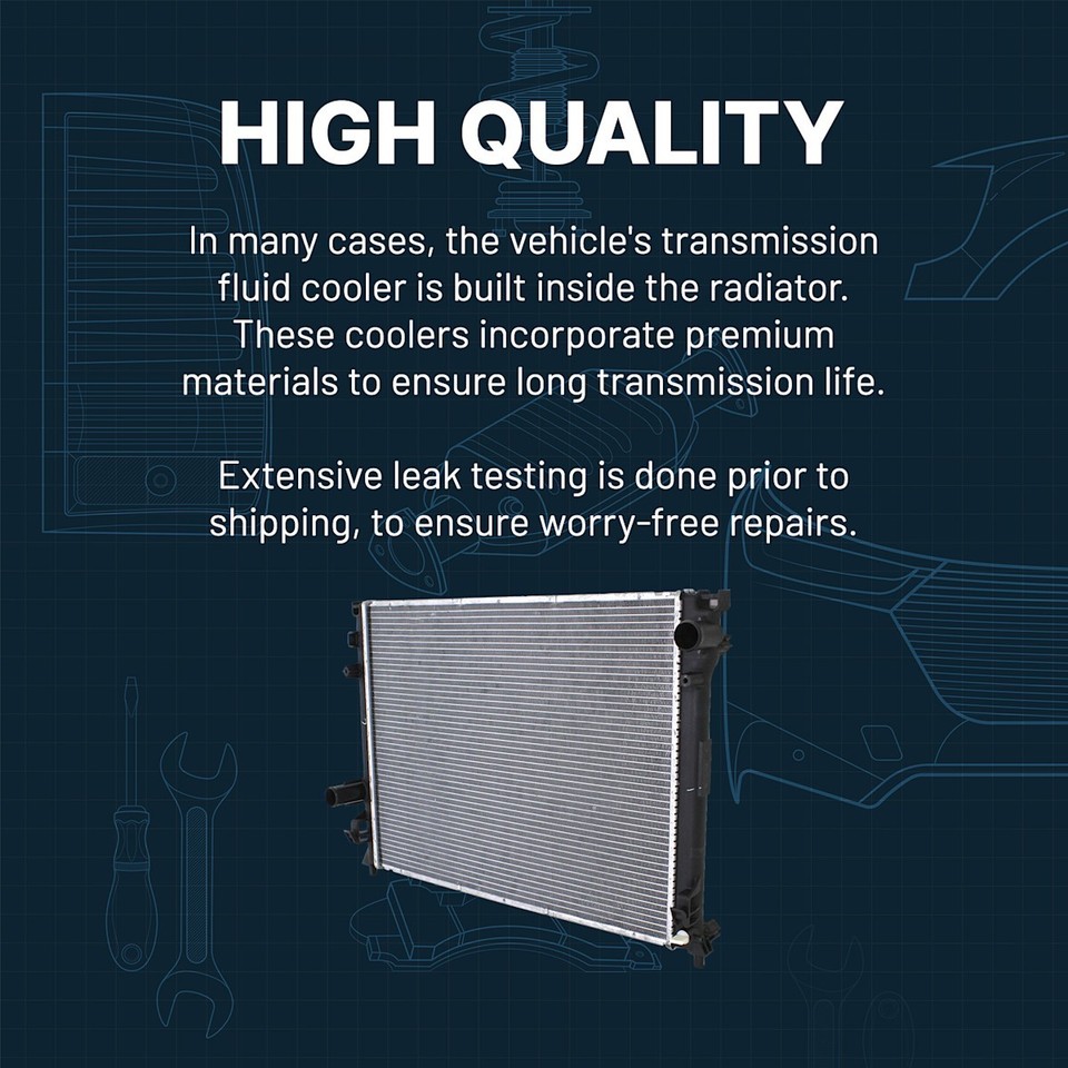 Radiator for Chevy 84079536 GMC Acadia Limited Chevrolet Traverse Buick ...