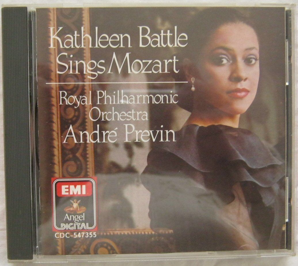 Kathleen Battle Sings Mozart CD EMI CDC547355 1986 77774735520| eBay