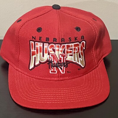 Vintage Nebraska Huskers The Game Snapback Hat Cap Cornhusker Football ...