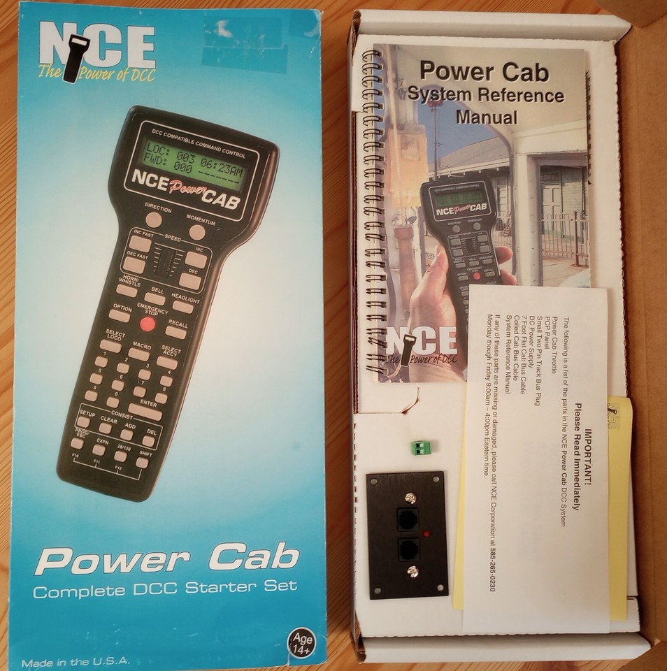 N/HO Scale NCE 25 Power Cab DCC Starter System Brand New 816757010182| eBay