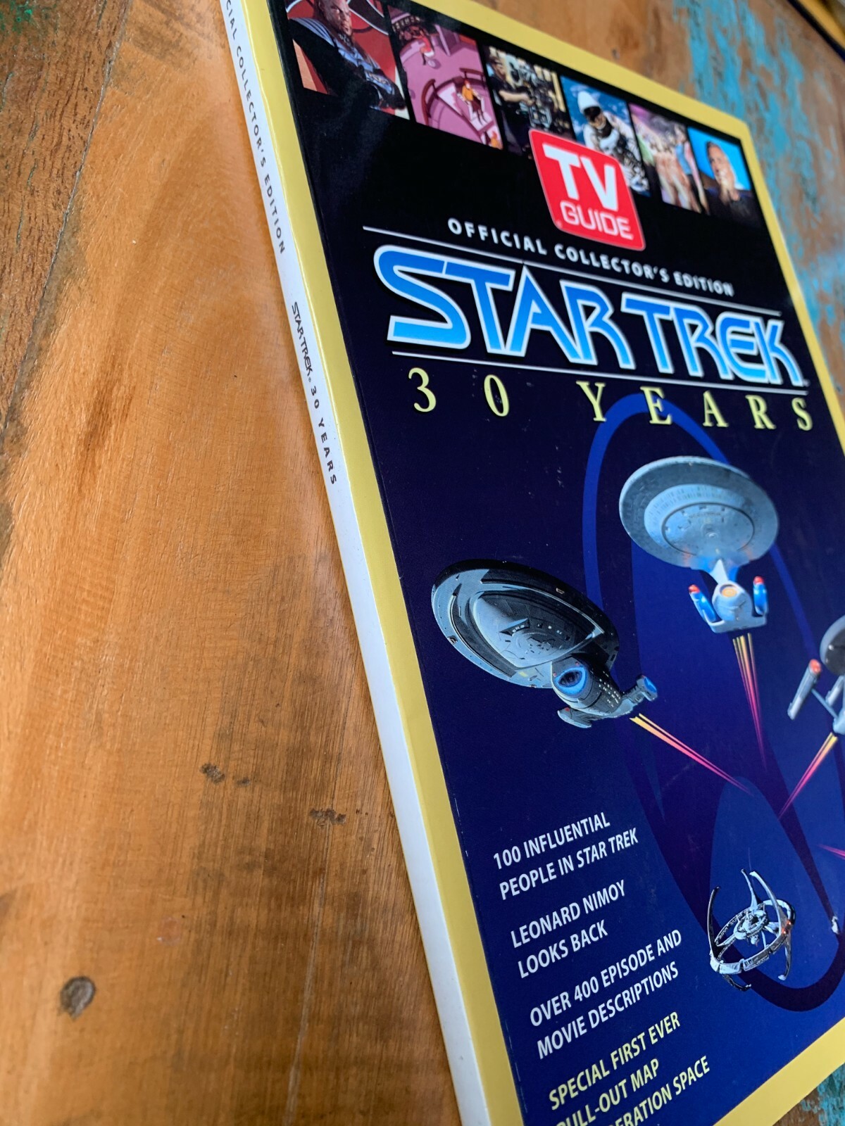 TV Guide Star Trek 30 Years Collector's Edition Magazine / Book - With ...