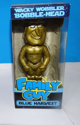 Funko Wacky Wobbler Blue Harvest Quagmire C-3PO Family Guy | eBay Australia