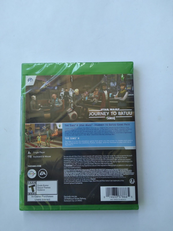 The Sims 4 Star Wars Journey to Batuu Bundle & Base Game (Xbox One) New ...