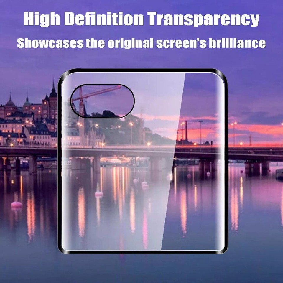 2 PCS Clear Front Tempered Glass Screen Protector for Motorola Razr ...