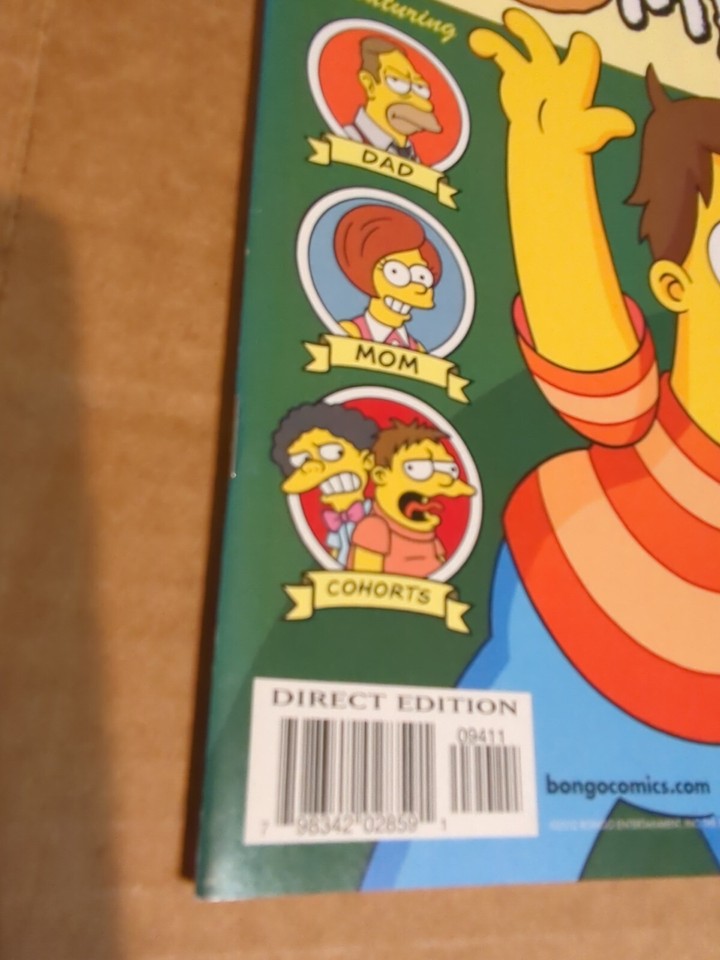 Simpsons Bongo Comics Lil Homer #1 new/high grade | eBay