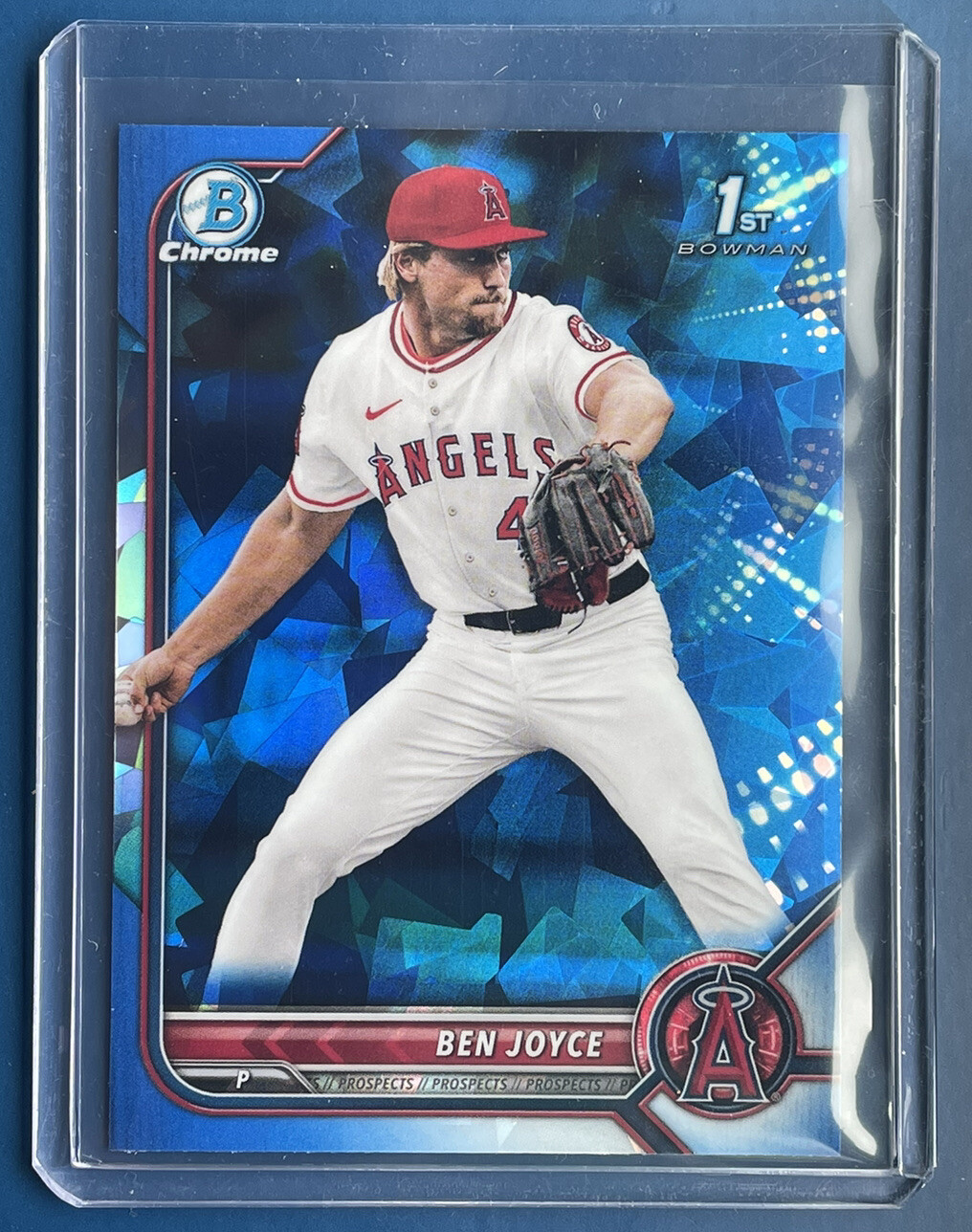 2022 Bowman Draft Sapphire Ben Joyce 1st Chrome BDC-109 Los Angeles ...