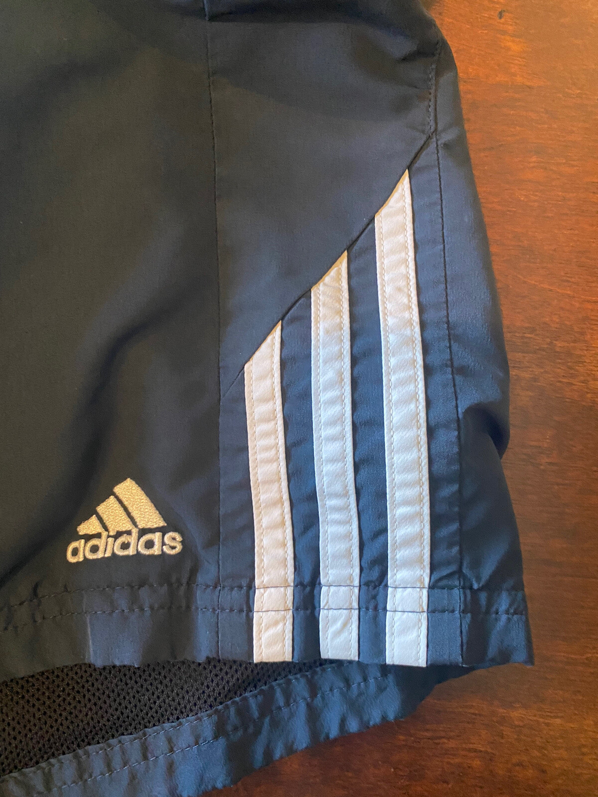 Adidas Climalite Men's 3-Stripes Gray Shorts - L - Gem