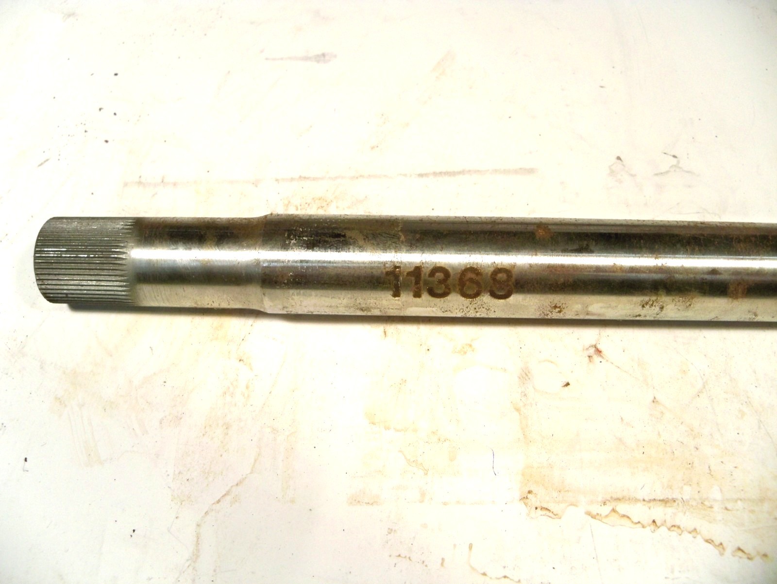 Schroeder 22.5" long Rear Sway Bar 7/8" end .950" diameter Nascar ARCA ...