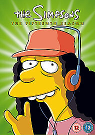 The Simpsons: Complete Season 15 DVD (2012) Matt Groening cert 12 4 ...