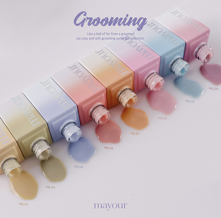 [mayour] Grooming Syrup Gel nail Collection 8 Colors K-Beauty | eBay
