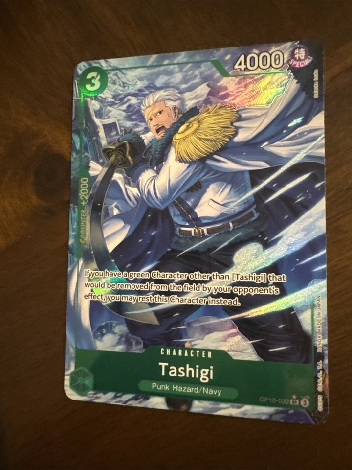 Tashigi Alt Art OP10-032 English SR Royal Blood ONE PIECE TCG Card NM English | eBay