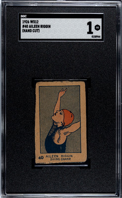 1926 W512 Aileen Riggin #40 SGC 1 | eBay