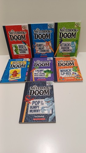 The Notebook of Doom Series #1-6 + Binder of Doom #4 Troy Cummings | eBay