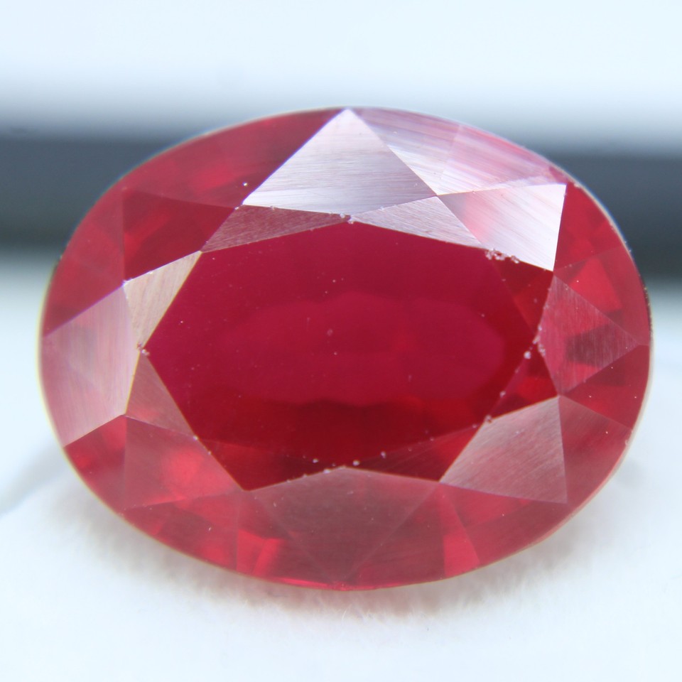 20 Ct Natural Ruby Certified Red Clean Eye Oval Shape Loose Gems | eBay