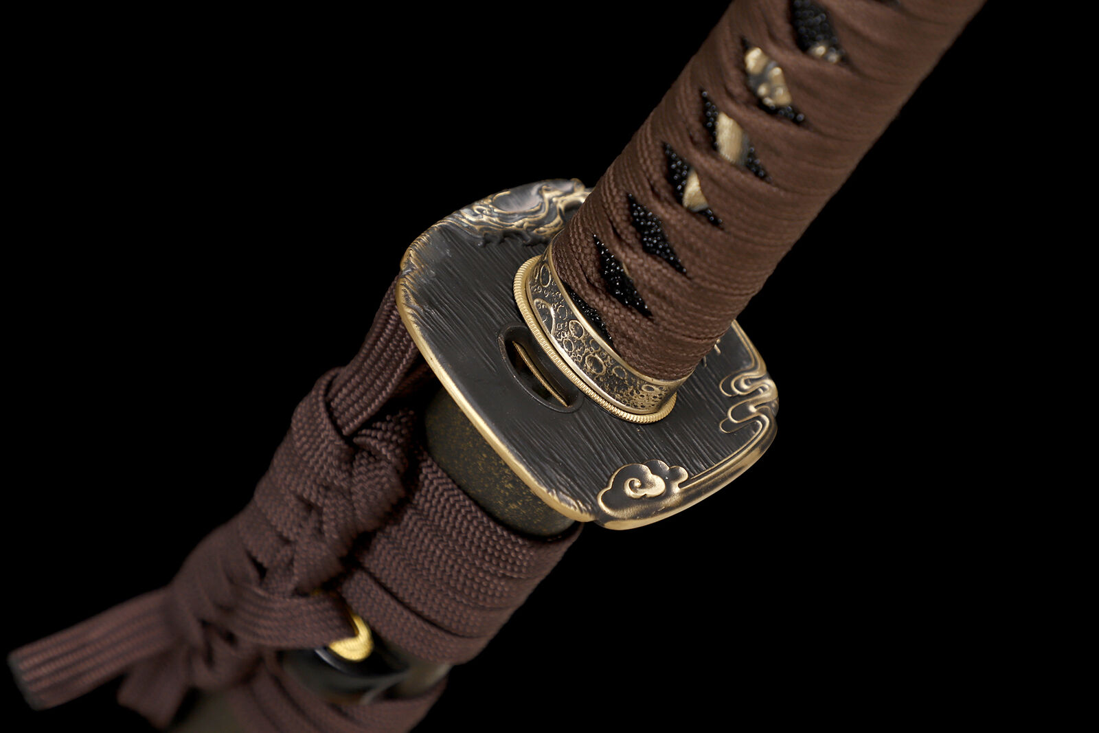 Clay Tempered L6 Steel Japanese Samurai Sword Katana Full Tang Razor ...