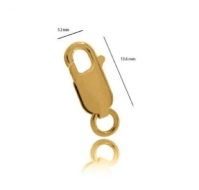 MOSCHETTONE PER CATENINA O BRACCIALE IN ORO GIALLO 18 CT (750) GR. 1,15 ...