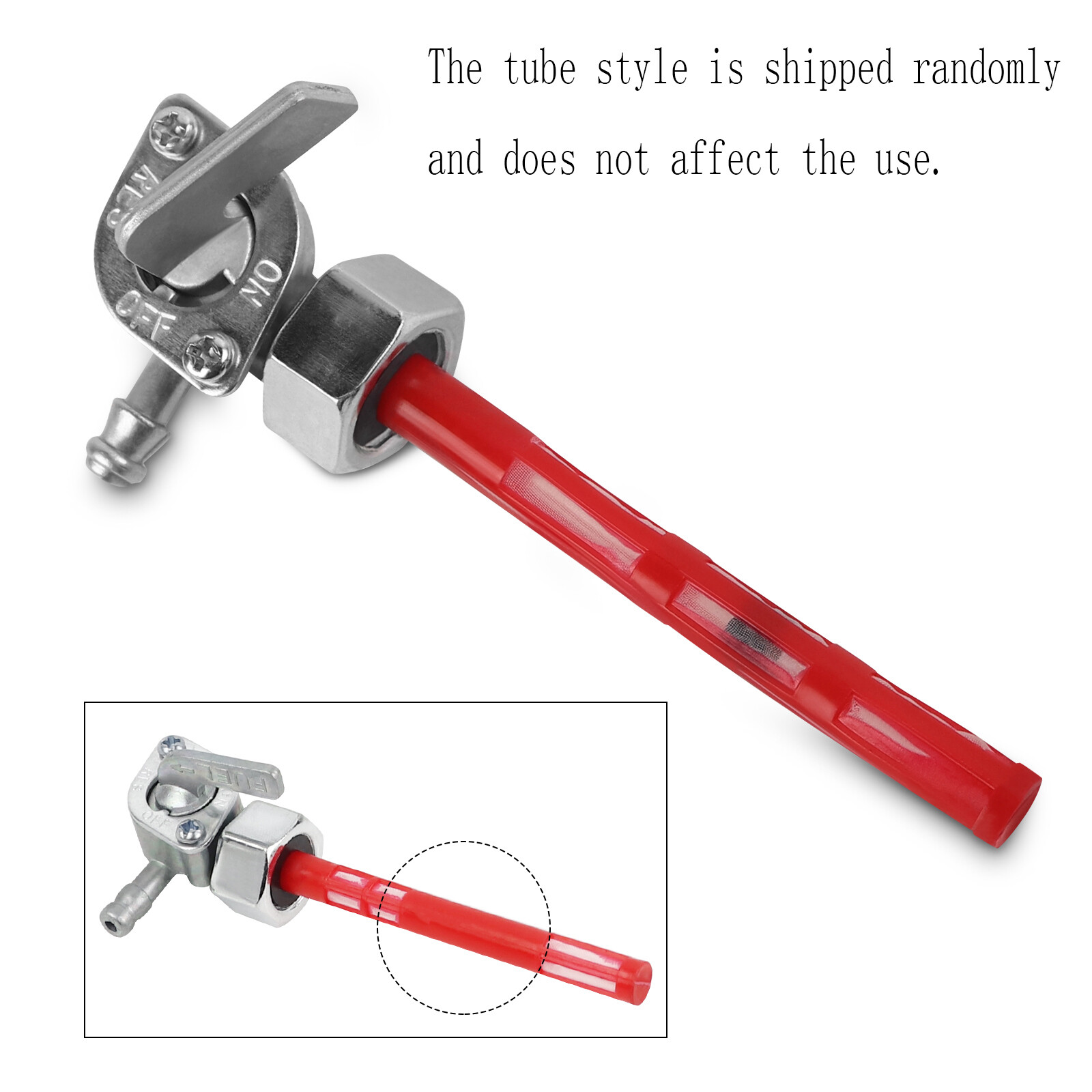 Motorcycle Fuel Valve Petcock Assembly For Honda Suzuki Yamaha 14mm x 1 ...