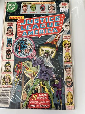 Justice League of America 147 (GIANT JSA Society Origin 1977 DC Comics ...