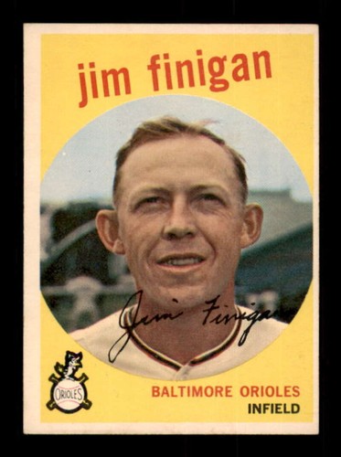 1959 Topps #47 Jim Finigan VG/VGEX Orioles 556805 | eBay