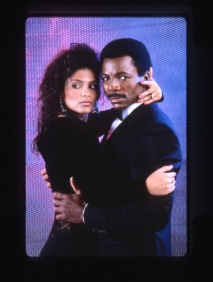 Action Jackson Vanity Carl Weathers embracing Original 35mm ...