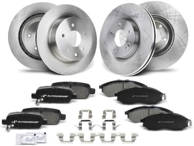 Brake Pad and Rotor Kit 72YTVK15 for 350Z 370Z 2006 2007 2008 2009 2010 ...