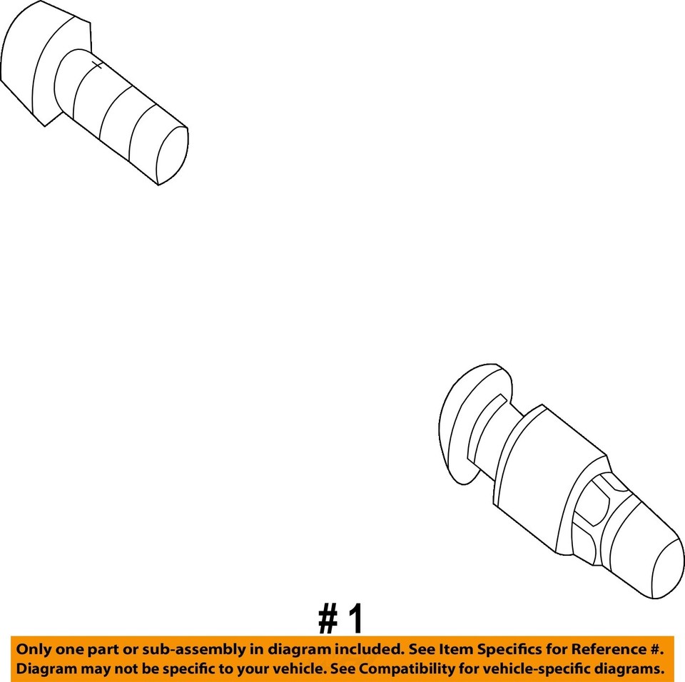 BMW OEM 99-18 1 Series M Tire Pressure Monitor Components-Valve Stem ...