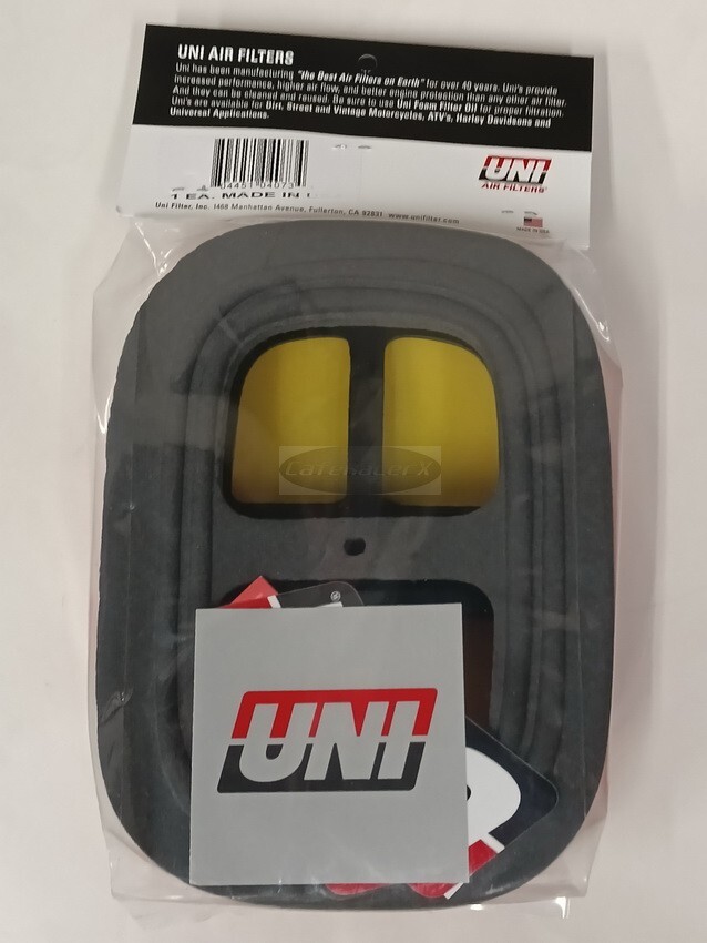 Honda XR200R Air Filter Uni Dual Stage Air Filter NU-4073ST Includes ...
