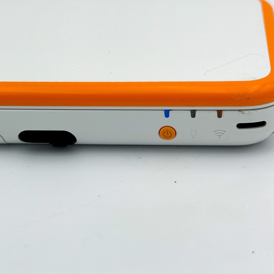 New Nintendo 2DS XL LL White Orange Console Japanese ver Good Condition ...