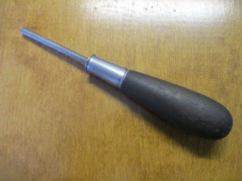 Vintage Machinist 7" Long Rasp File Wooden Handle Very Nice! | eBay