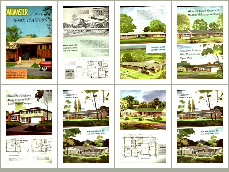 Retro Ranch House Plans One Story House Plan With Split Bedrooms