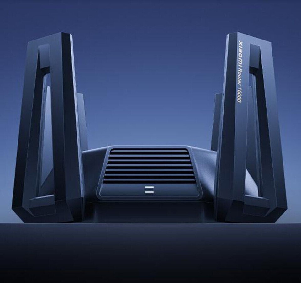 XIAOMI 10 Gigabit Router WIFI Tri-band Dual 10G Network Port 2GB ...